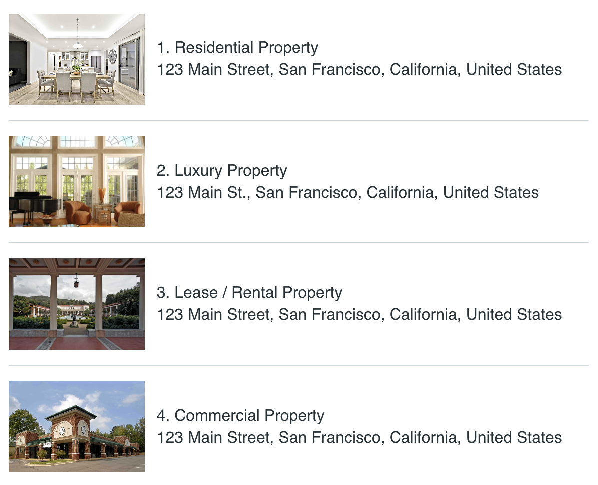 Features – Happy Open House